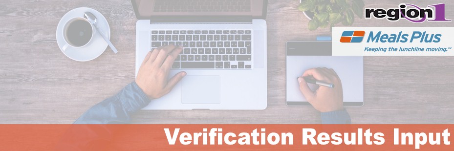 Verification Results Input - ..:: Region 1 > MN State Reporting > News ...