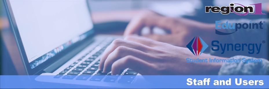 Staff and Users - ..:: Region 1 > Synergy > News You Can Use